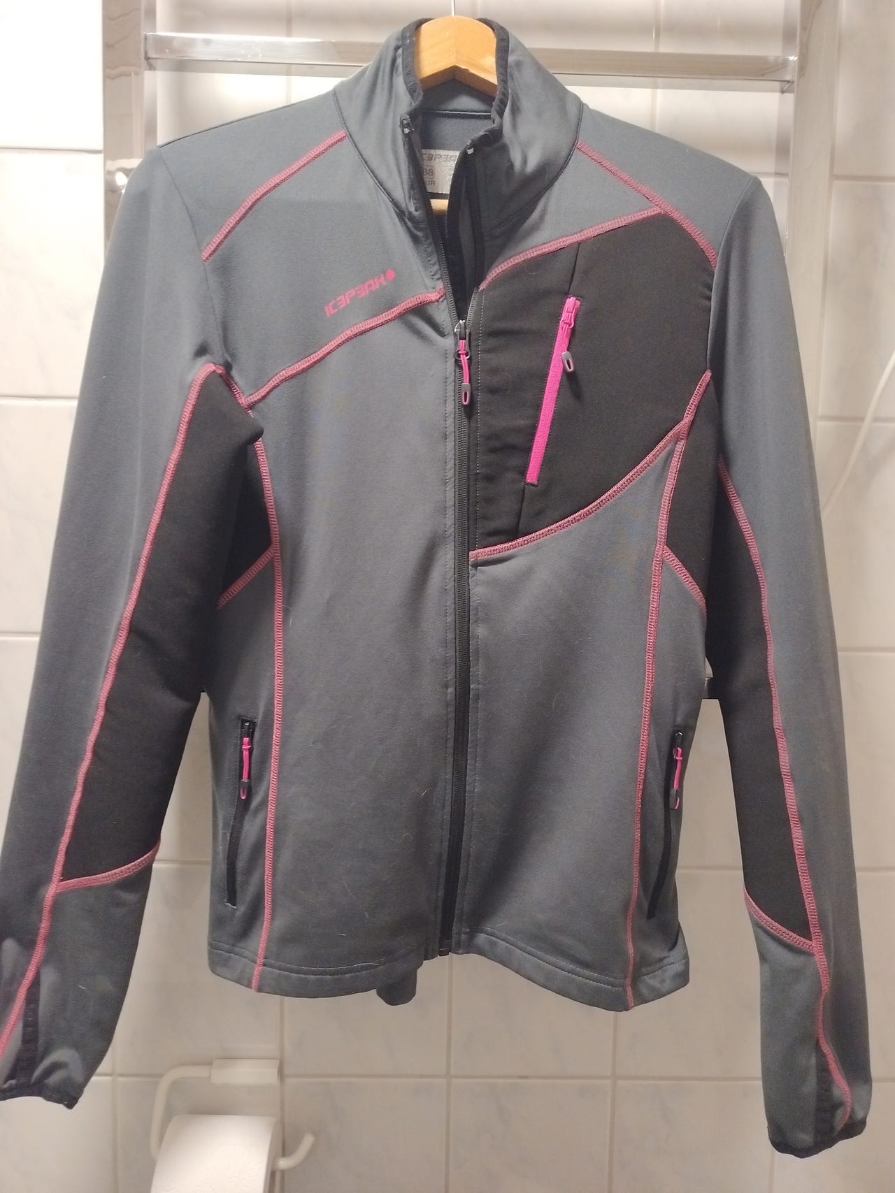 Icepeak Muu takki harmaa polyesteri naisten koko 38 | Tori