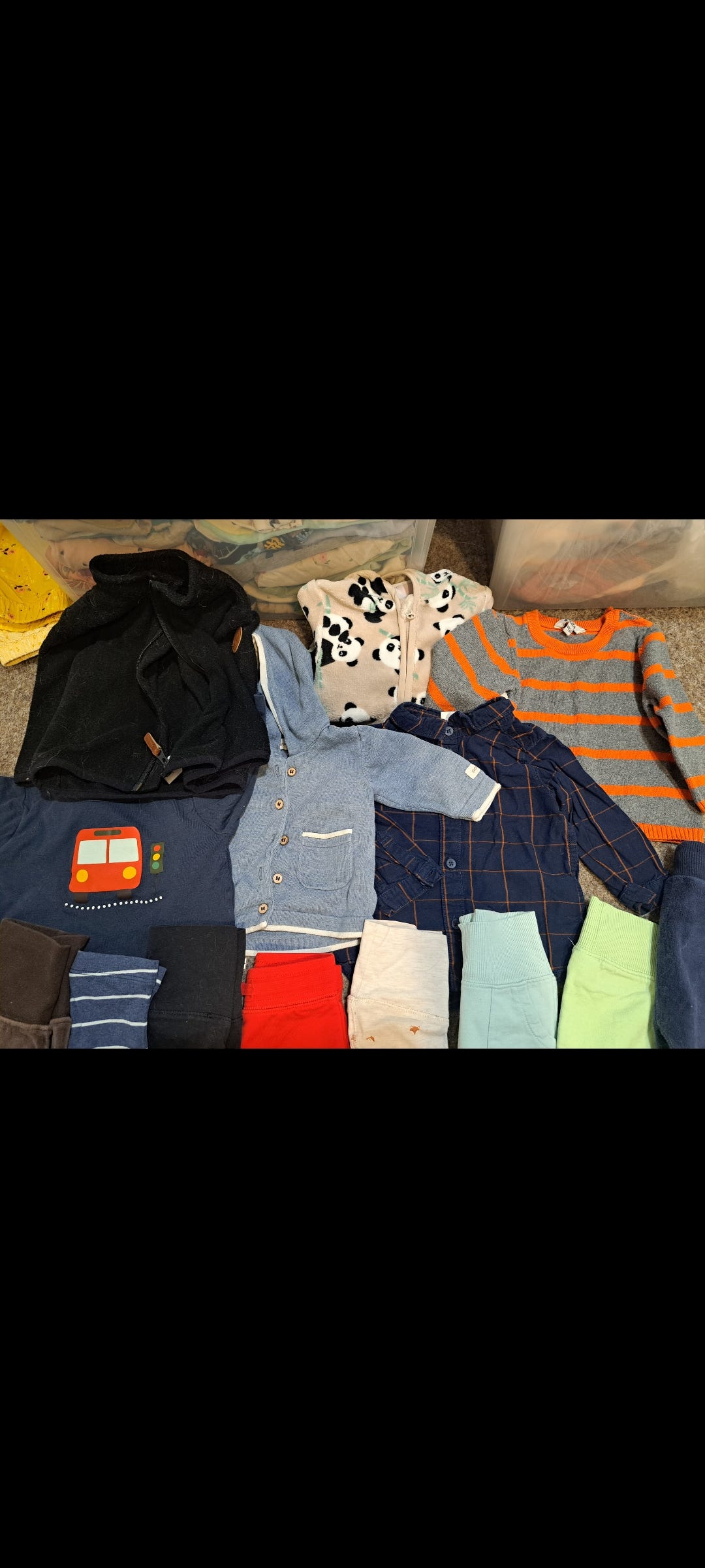 Iso ikean kassillinen lastenvaatetta tytölle sekä pojalle koko 50-104 ...