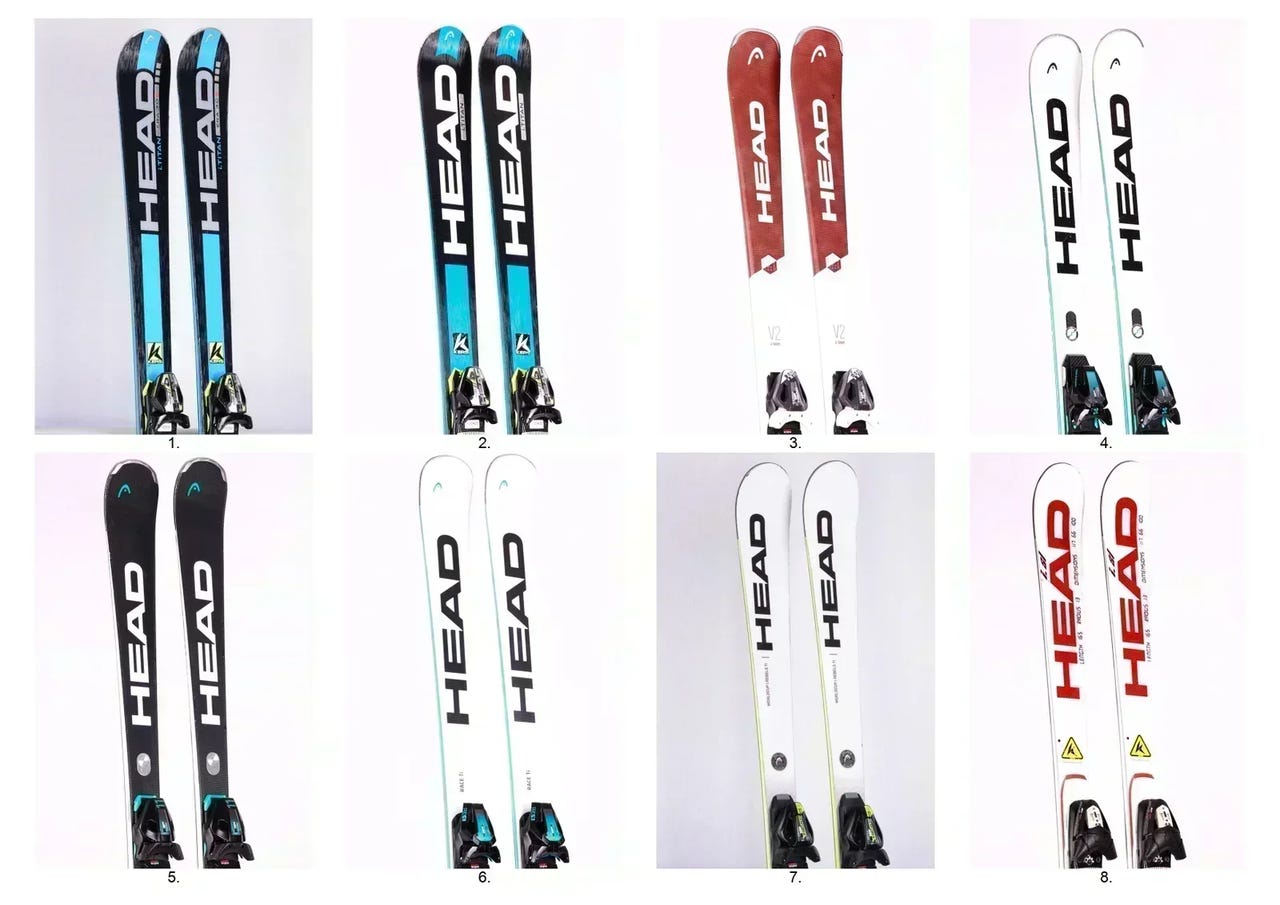 Laskettelusukset HEAD V-SHAPE V2 LYT, WC REBELS, WORLDCUP i.SL RD | Tori