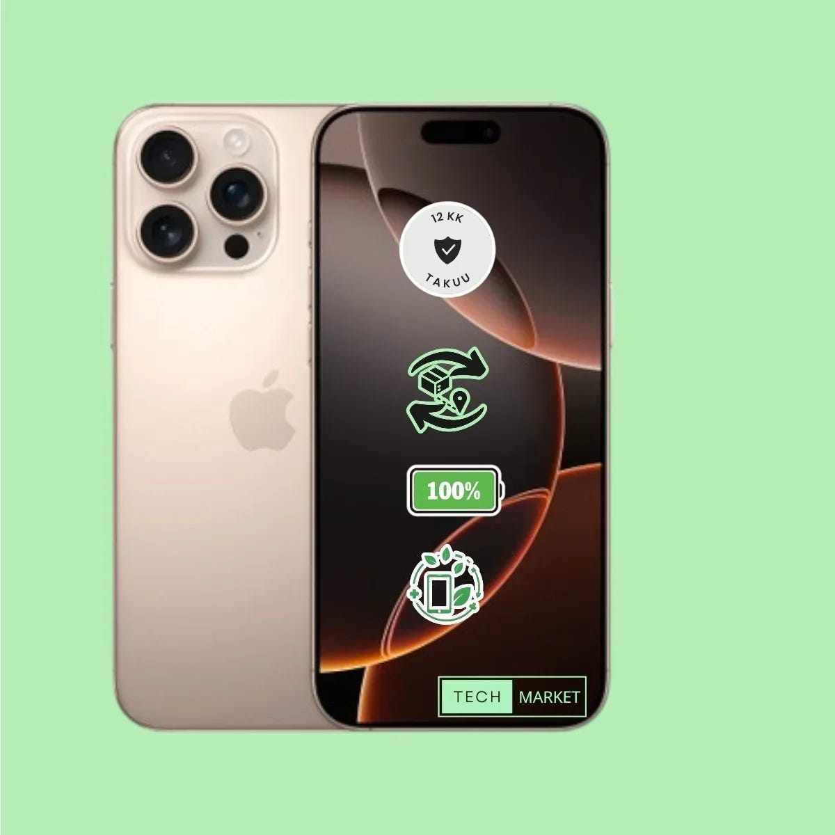 iPhone 16 Pro Max 256GB 95%🔋 +12KK Takuu | Tori