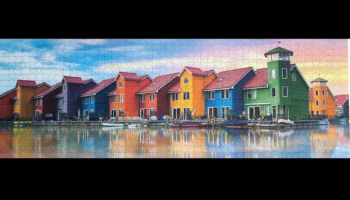 Trefl Panorama 1000 palan palapeli Groningen 97x34 cm | Tori