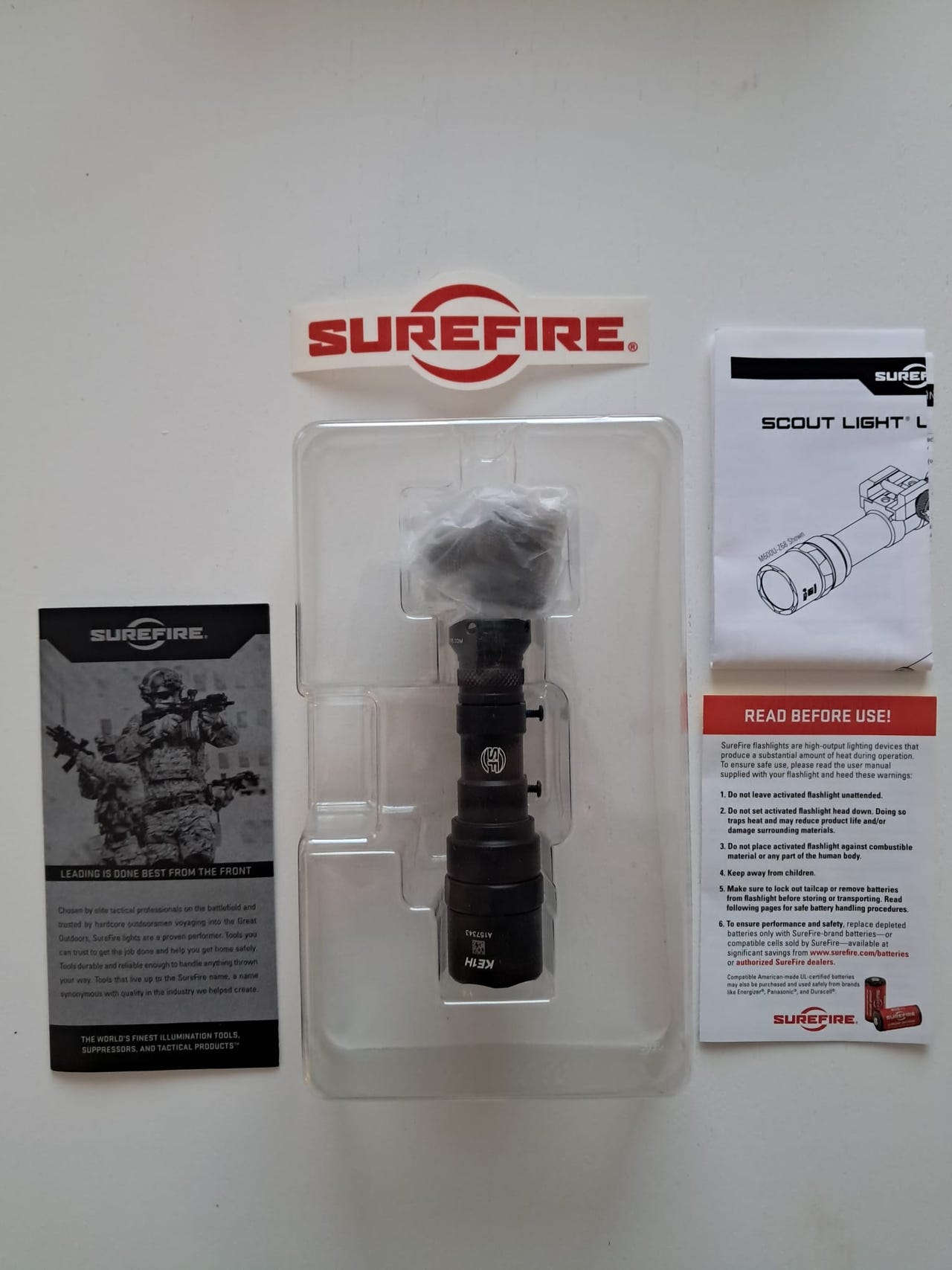 Surefire M300C Scout light asevalo | Tori
