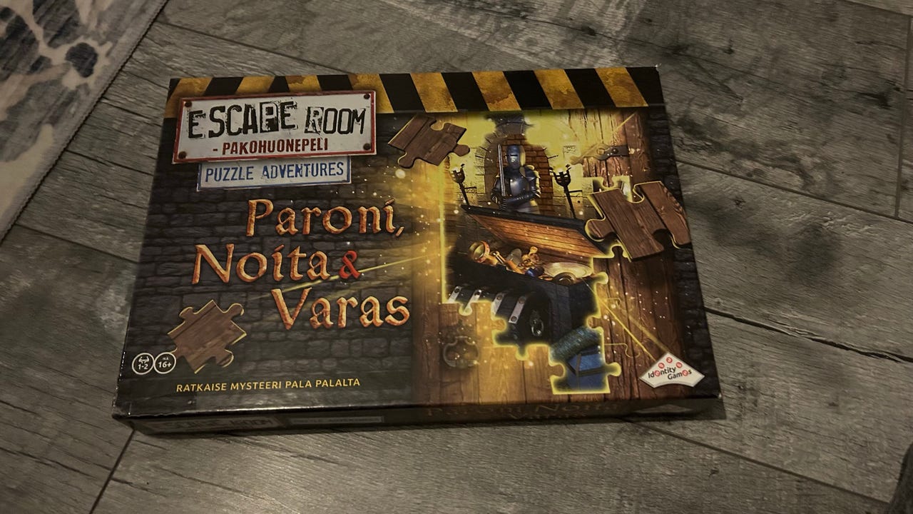 Escape Room Pakohuonepeli Paroni, Noita & Varas | Tori