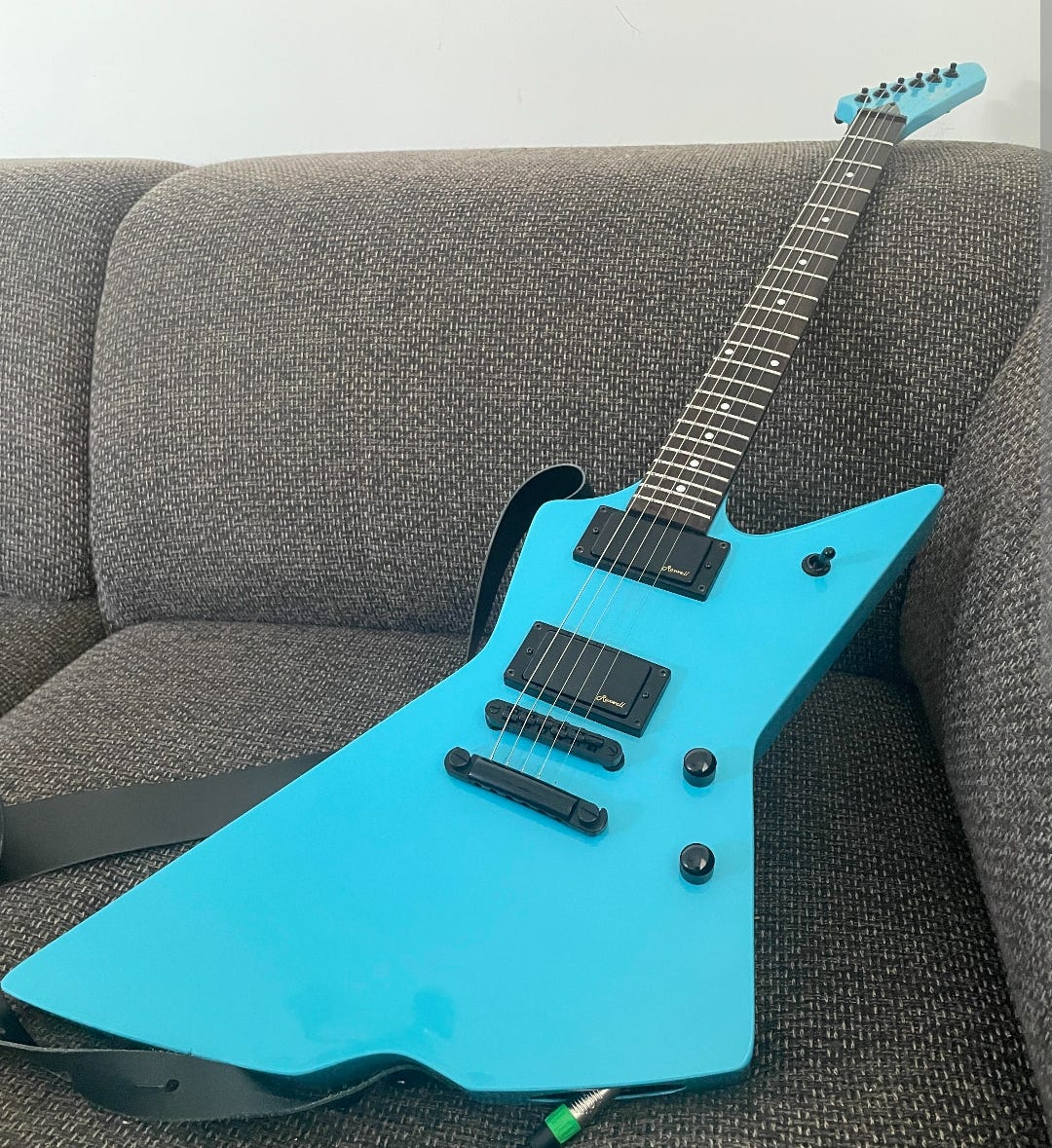 OSTETAAN Harley Benton ex-84 Teal | Tori