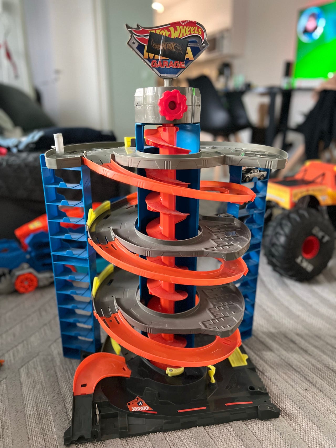 Hot Wheels Mega Garage - leikkisetti lasten lelu | Tori