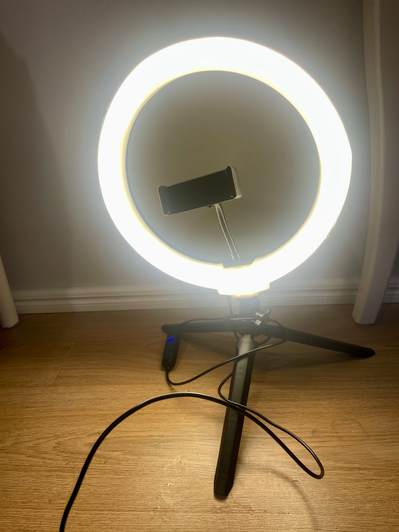 10” ring light / rengasvalo jalustalla | Tori