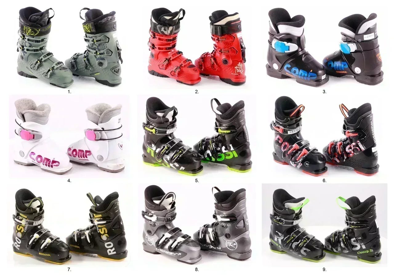 Lasten laskettelumonot ROSSIGNOL ALLTRACK JR 80 2022, JR 80, COMP J1 ...