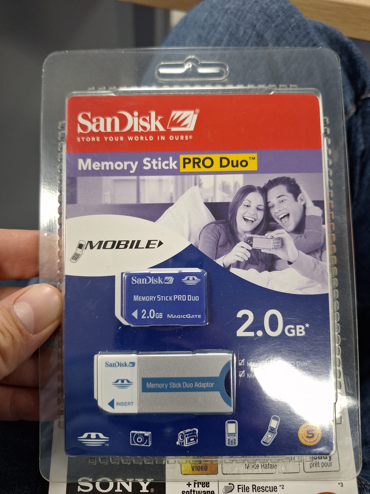 SanDisk Memory Stick PRO Duo 2gb | Tori