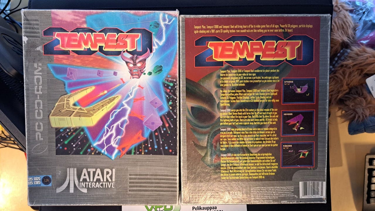 Atari Tempest 2000 Arcade Retro 1995 PC CD (Käytetty) | Tori