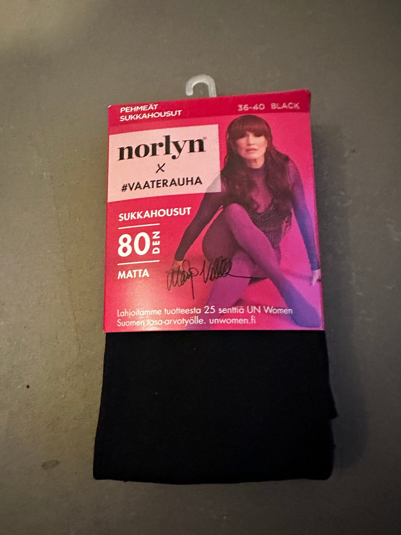 Norlyn 80den mustat sukkahousut / uudet koko 38-40 | Tori