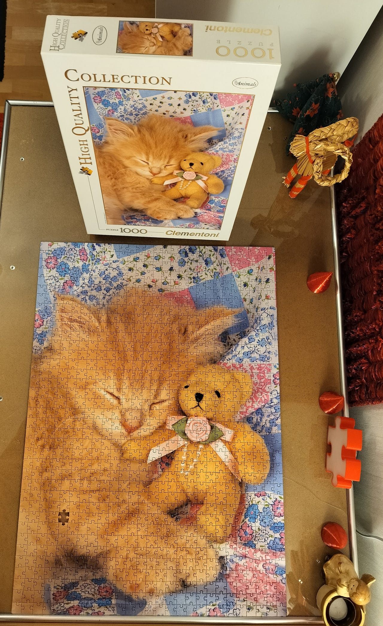 Clementoni kissa ja nalle 1000 palapeli | Tori