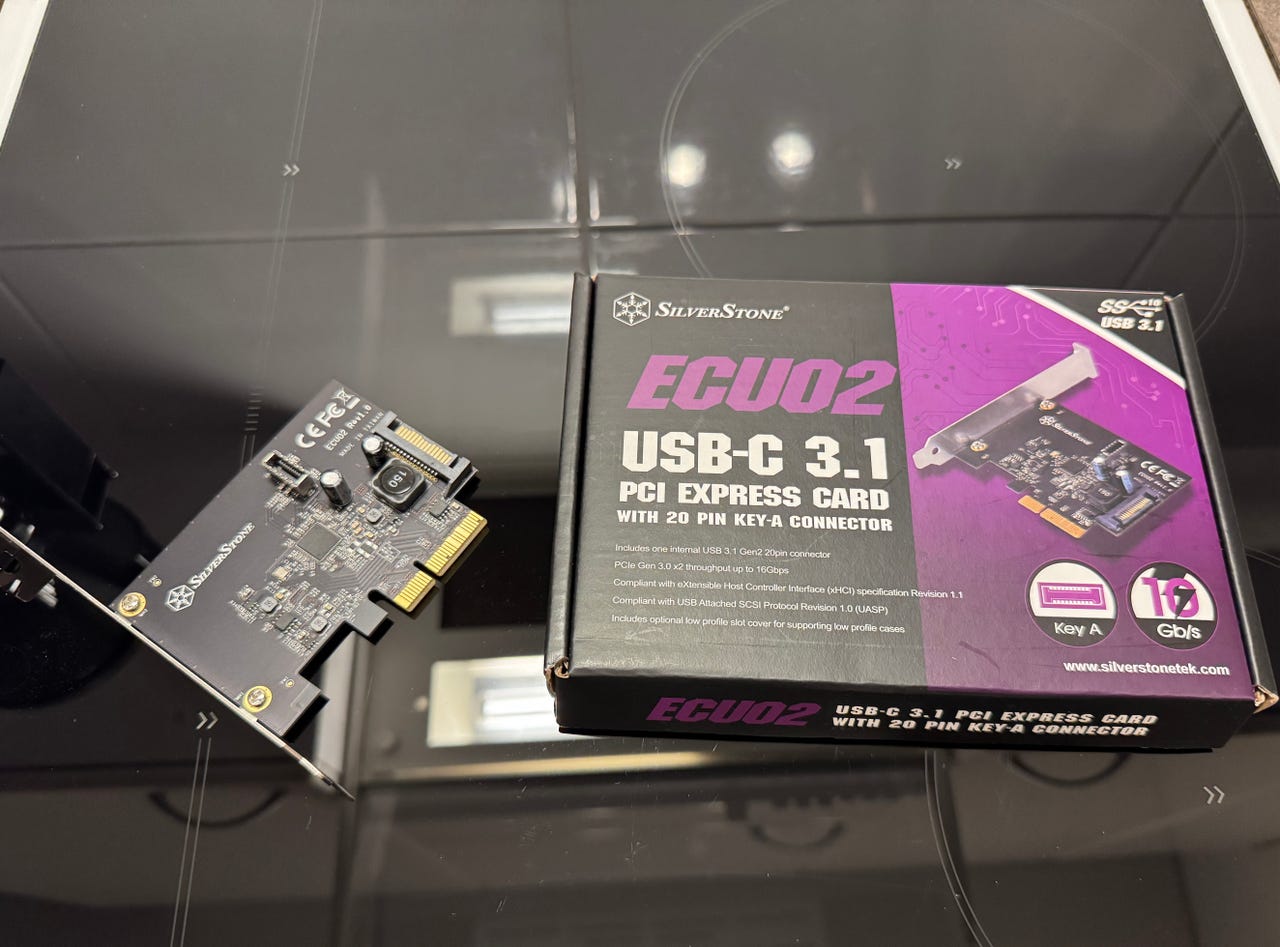 Silverstone ECU02 USB 3.2 Gen2 -lisäkortti | Tori