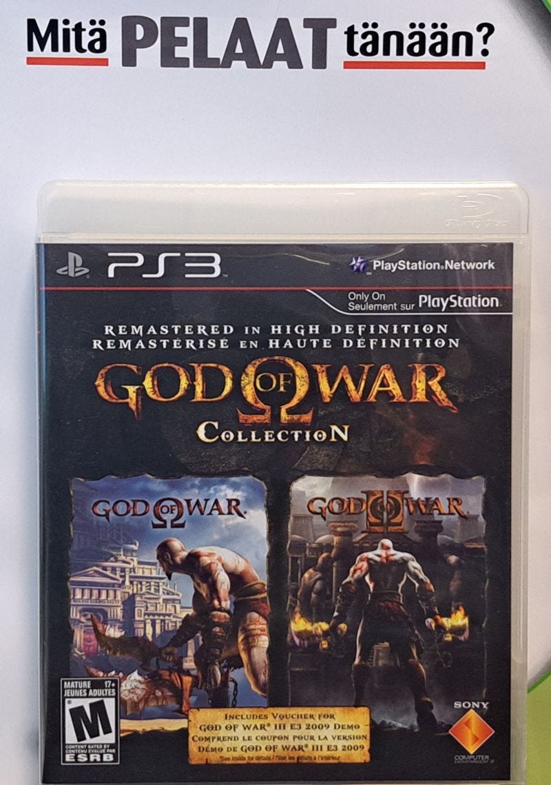 God of War Collection (1&2) (CIB) (US) PS3 (Käytetty) | Tori