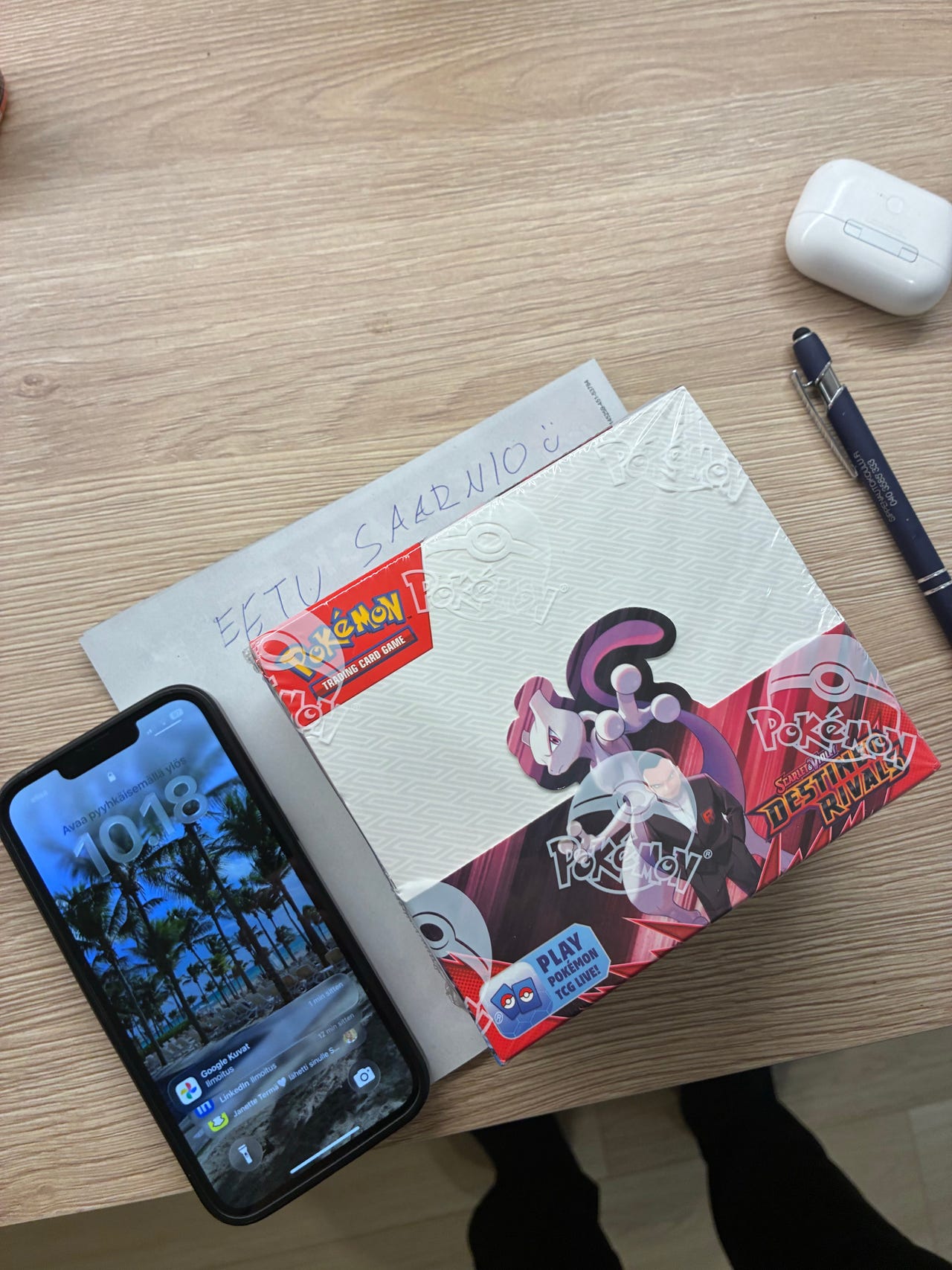 Pokémon Trading Card Game Destined Rivals display booster box | Tori