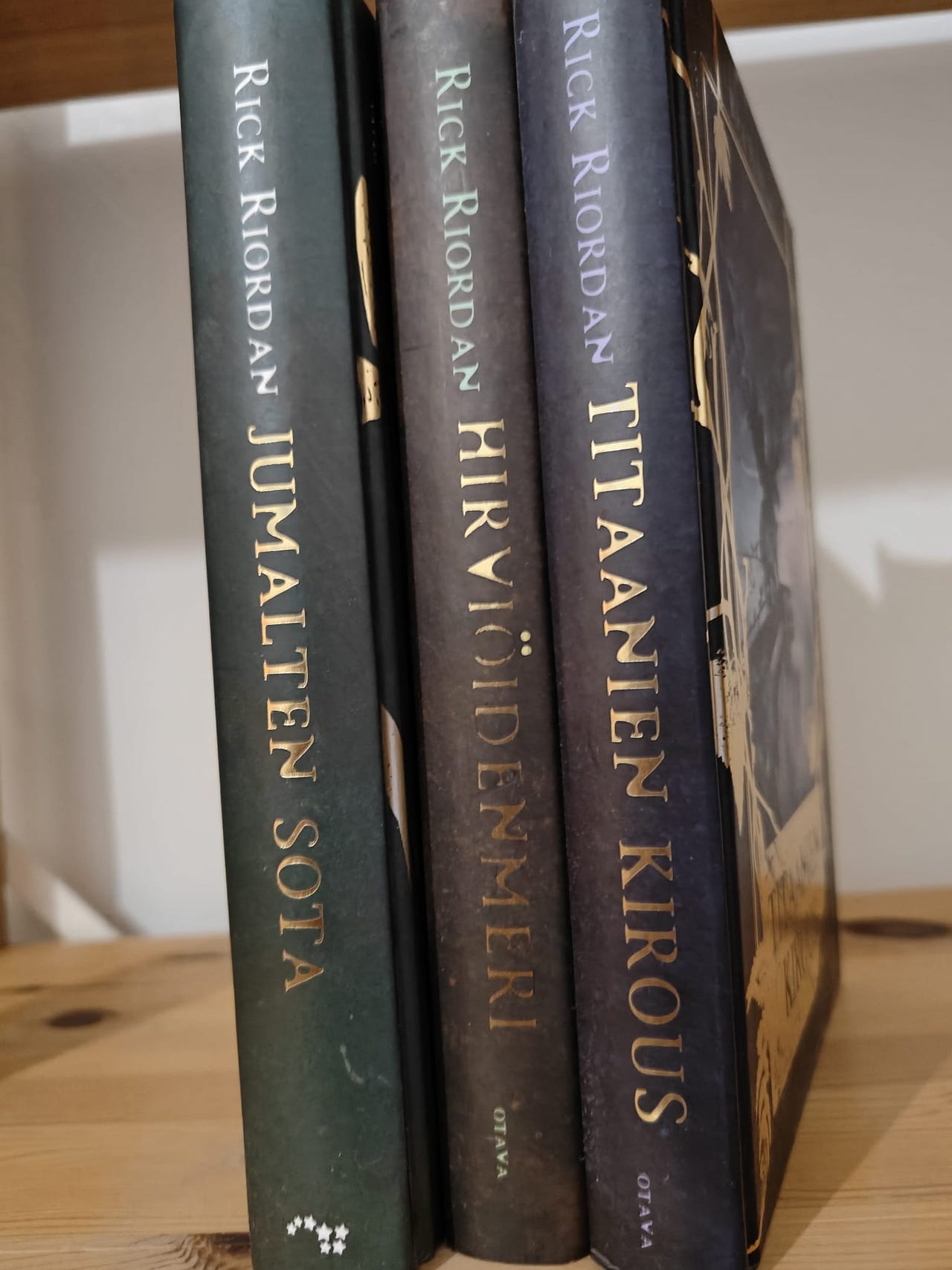 Rick Riordan Percy Jackson osat 2, 3 ja 4 | Tori