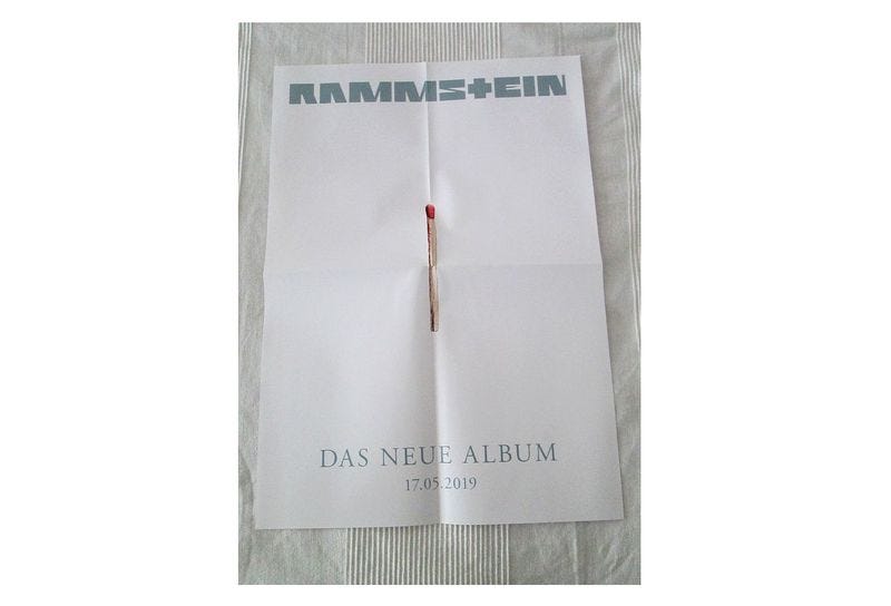 Uusi Rammstein promo juliste, Till Lindemann | Tori