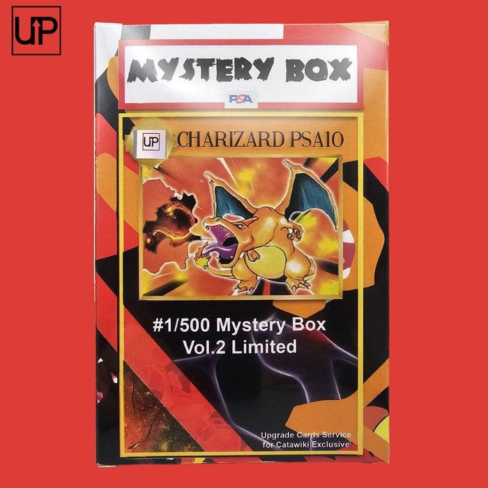 Pokémon - 1 Mystery box - PSA 10! CHARIZARD VOL.2 - 1/500 Limited | Tori