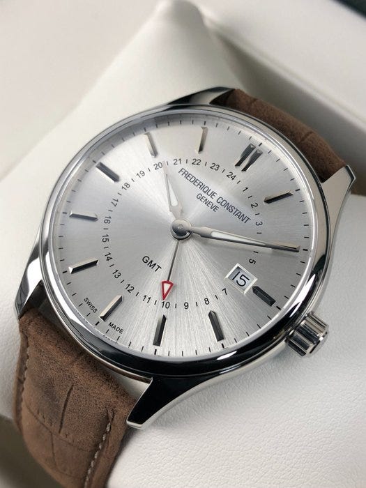 Frédérique Constant - Classics GMT - FC-252SS5B6 - Miehet - 2020- | Tori