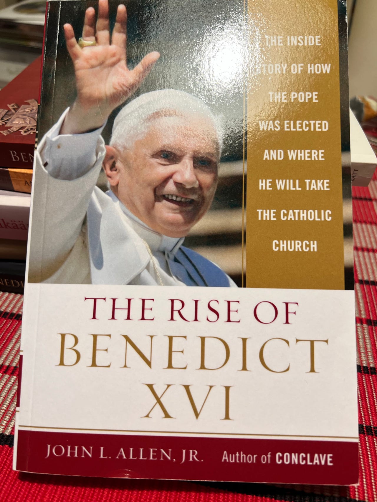 John L. Allen jr: The Rise of Benedict XVI | Tori