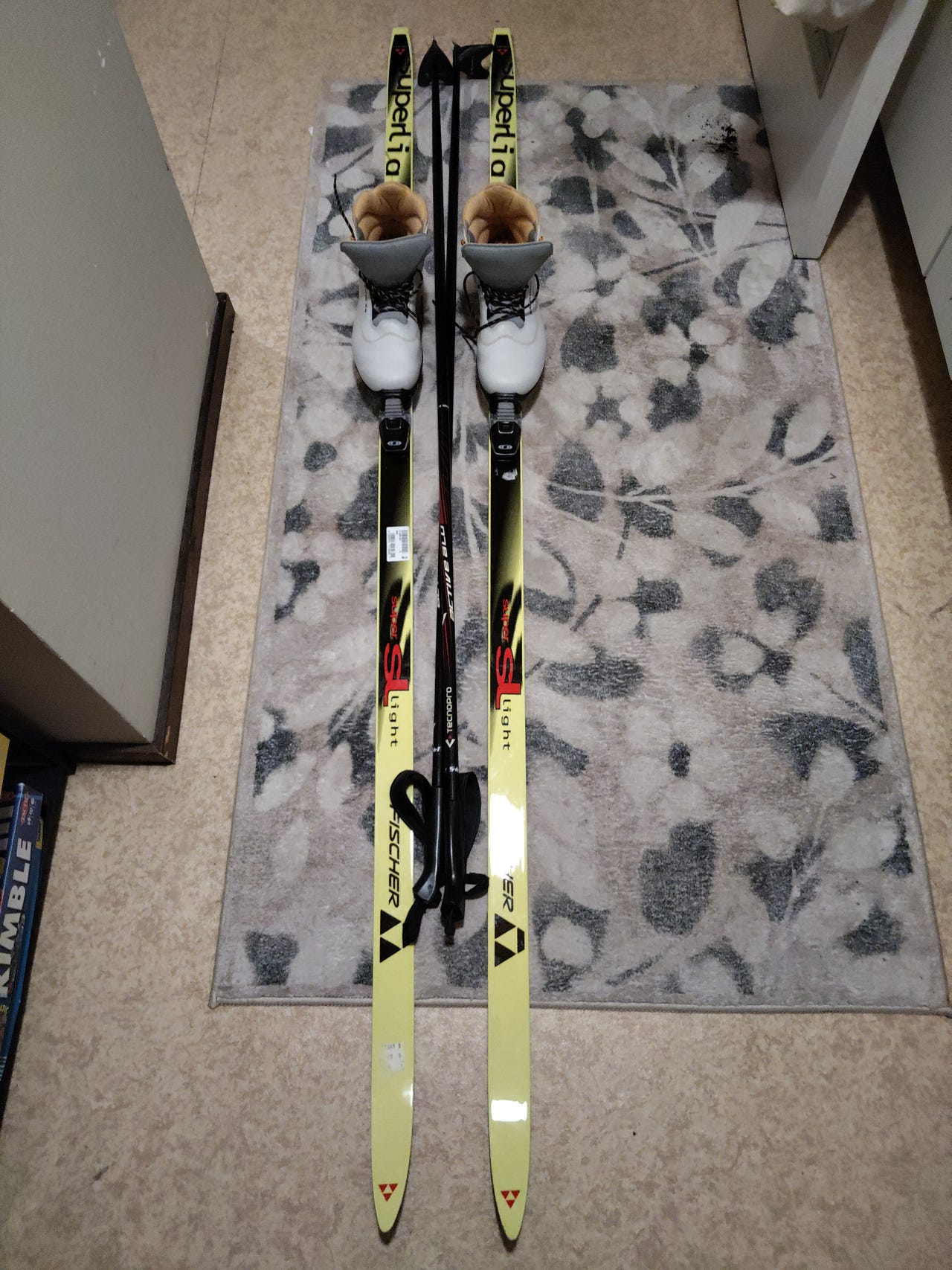 Fischer SL Light Maastohiihtosukset valkoiset | Tori