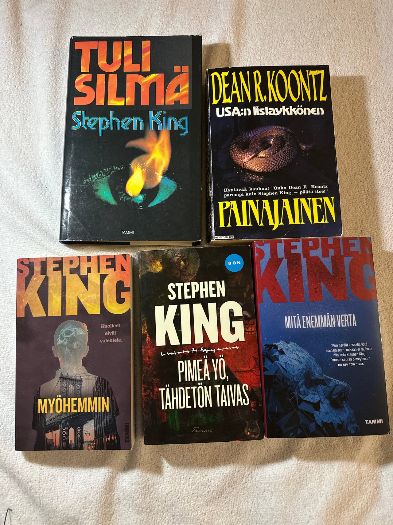 Stephen King ja Dean Koontz Painajainen kirja | Tori