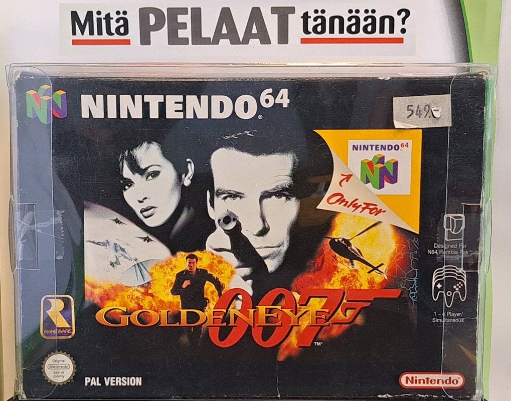 GoldenEye 007 (L) N64 (Käytetty) | Tori