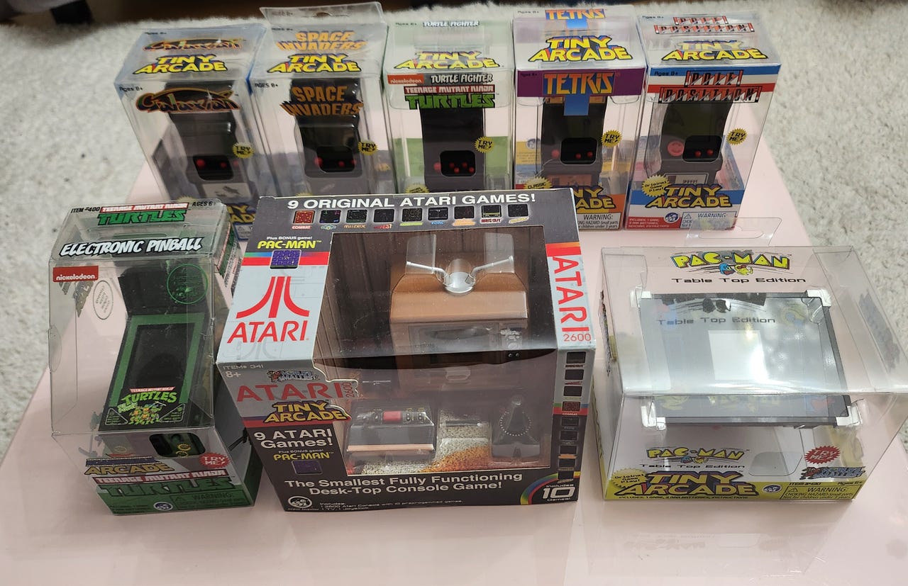 M: Super Impulse Tiny Arcade mini kokoelma+extrat | Tori