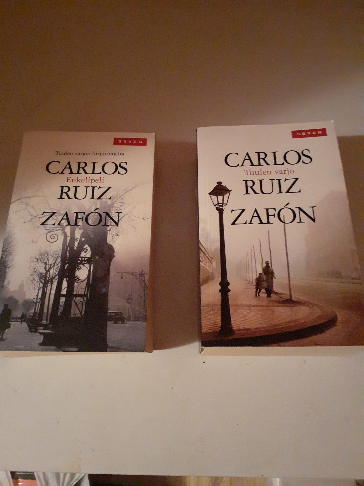 Carlos Ruiz Zafón kirjat 2 kappaletta | Tori