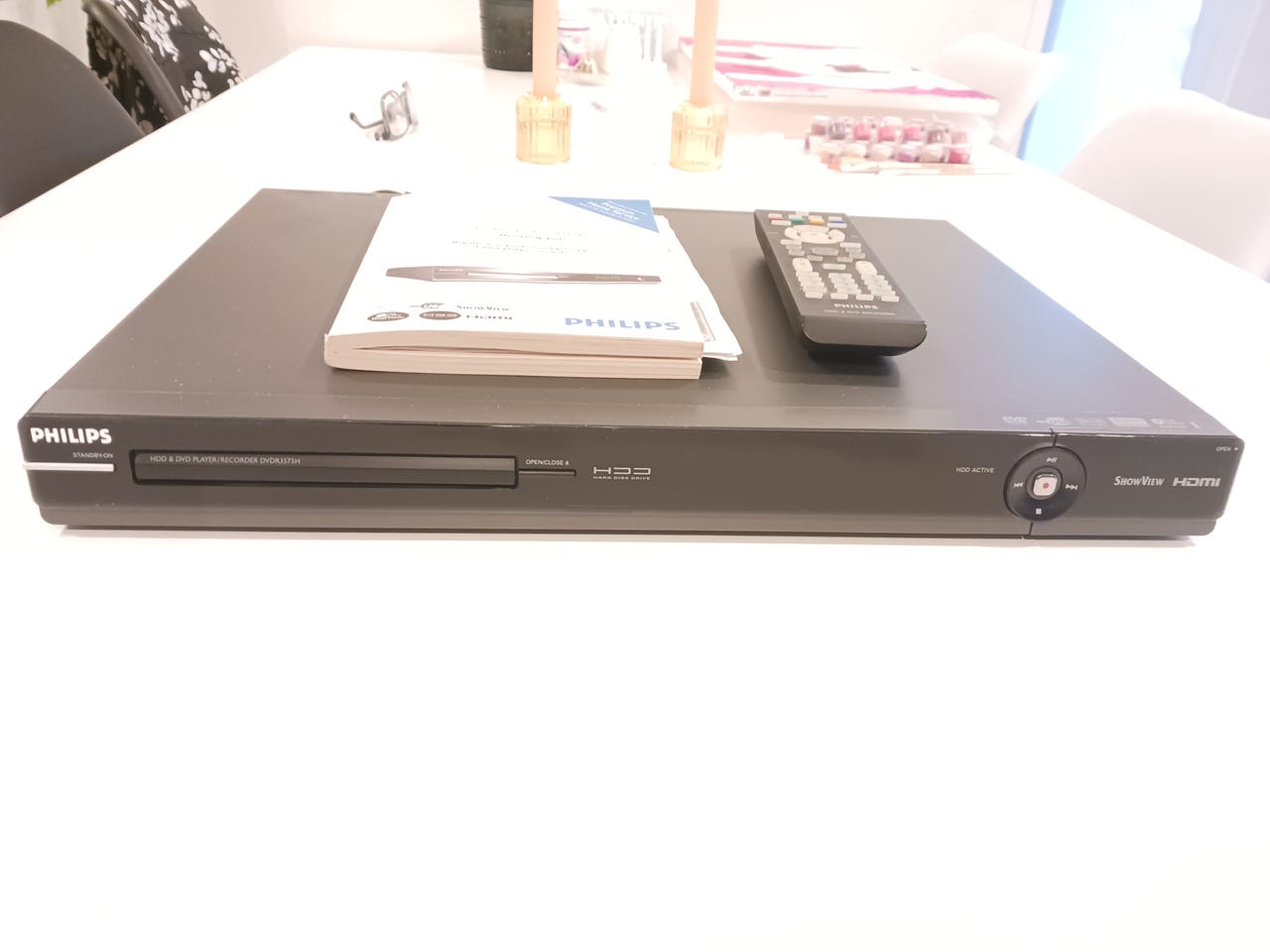 Philips DVDR3575H tallentava DVD/CD-soitin + 160Gb kovalevy 230V | Tori