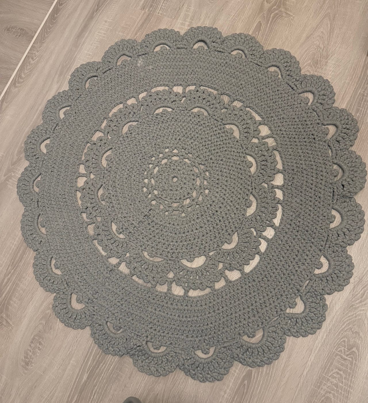 Virkattu matto 110cm | Tori