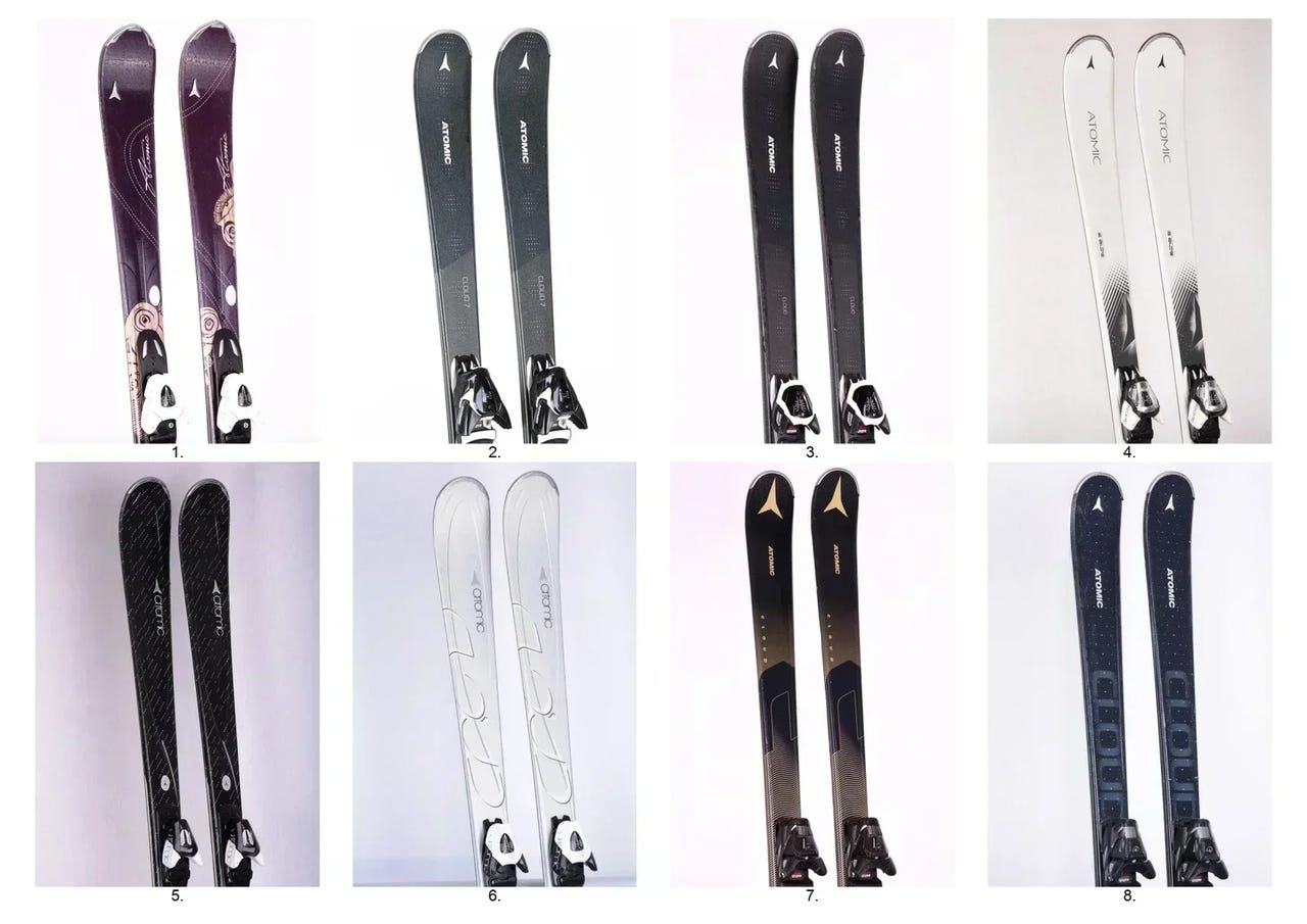 Naisten laskettelusukset ATOMIC CLOUD 7 BLACK, SEVEN, CLOUD 8 BEND-X, CLOUD 9 | Tori