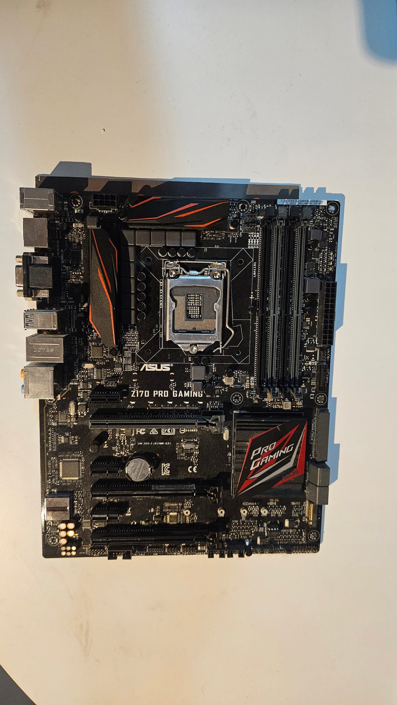 Asus Z170 Pro Gaming Emolevy | Tori