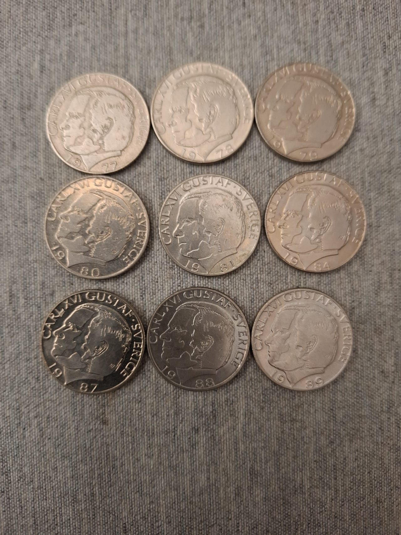 Ruotsin 1 kruunun kolikot | Tori