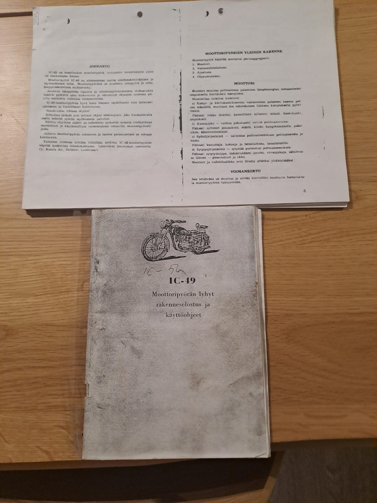 IC 49 käyttö ja korjausohjeet | Tori