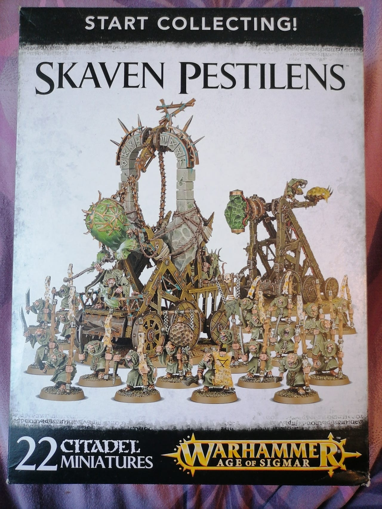 Skaven Pestilence Plague Monk aloitusboxi, avaamaton, Warhammer AoS | Tori