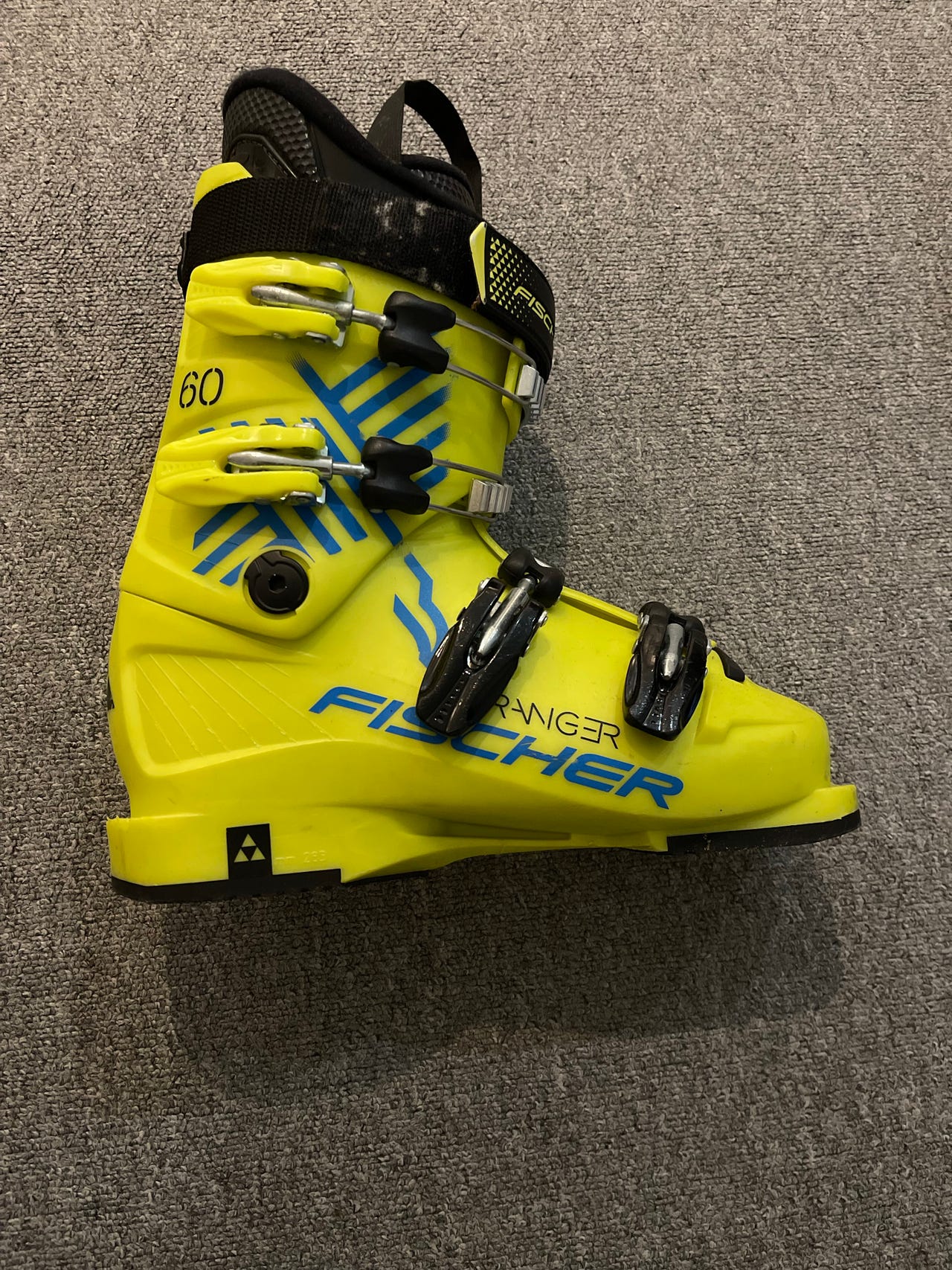 Fischer Ranger 60 laskettelumonot 24,5 keltainen | Tori