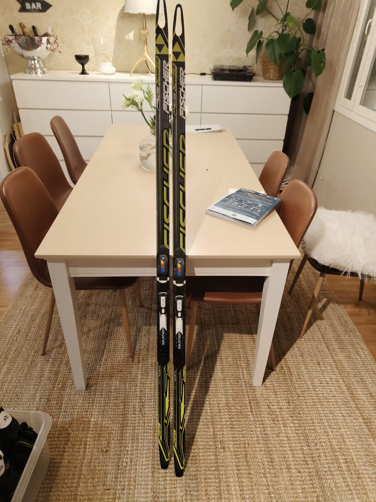 Fischer RCS 162 cm vapaan kisasukset SNS pilot side | Tori