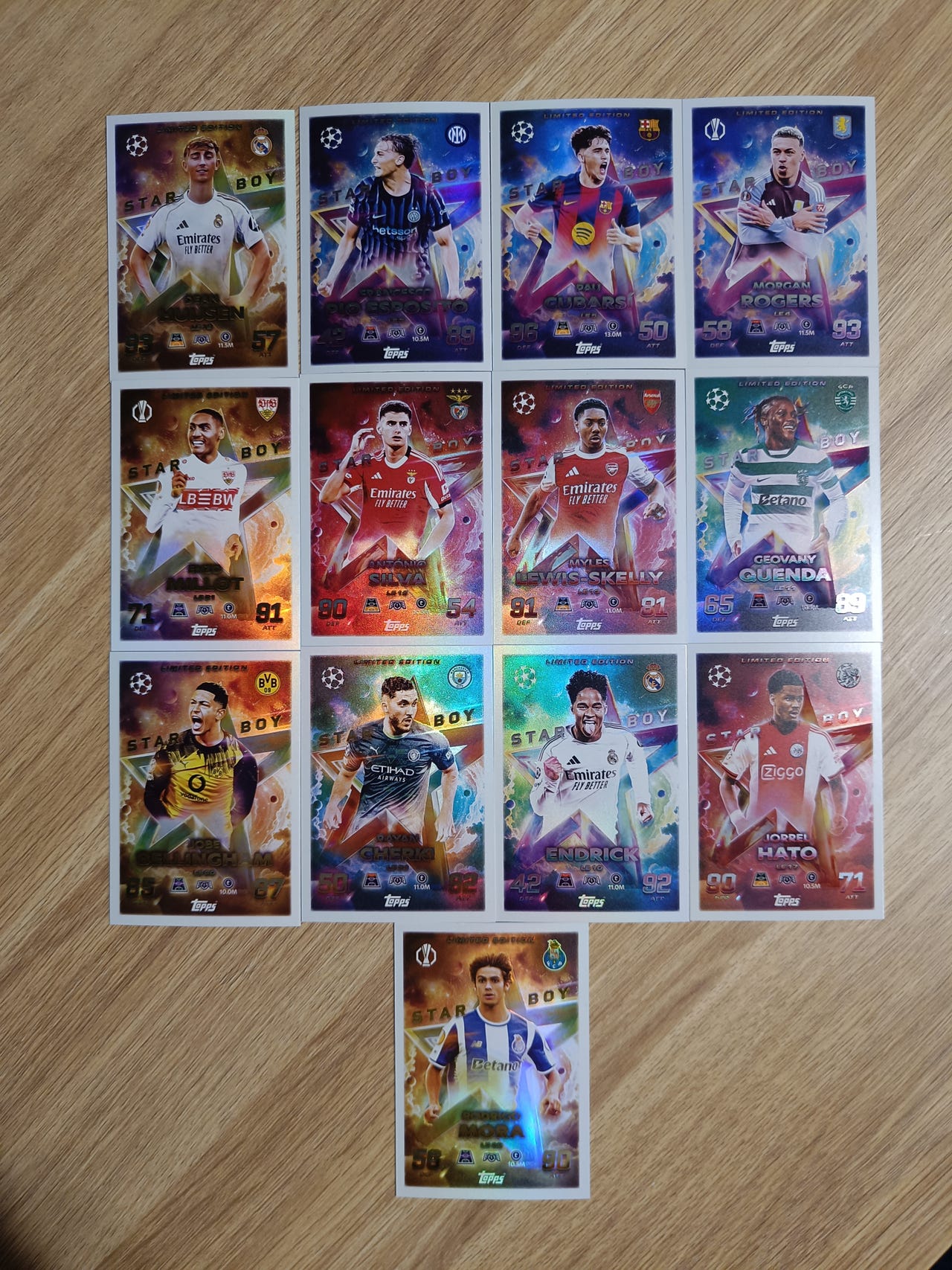 Topps Match Attax 2025-26 Limited edition kortit | Tori