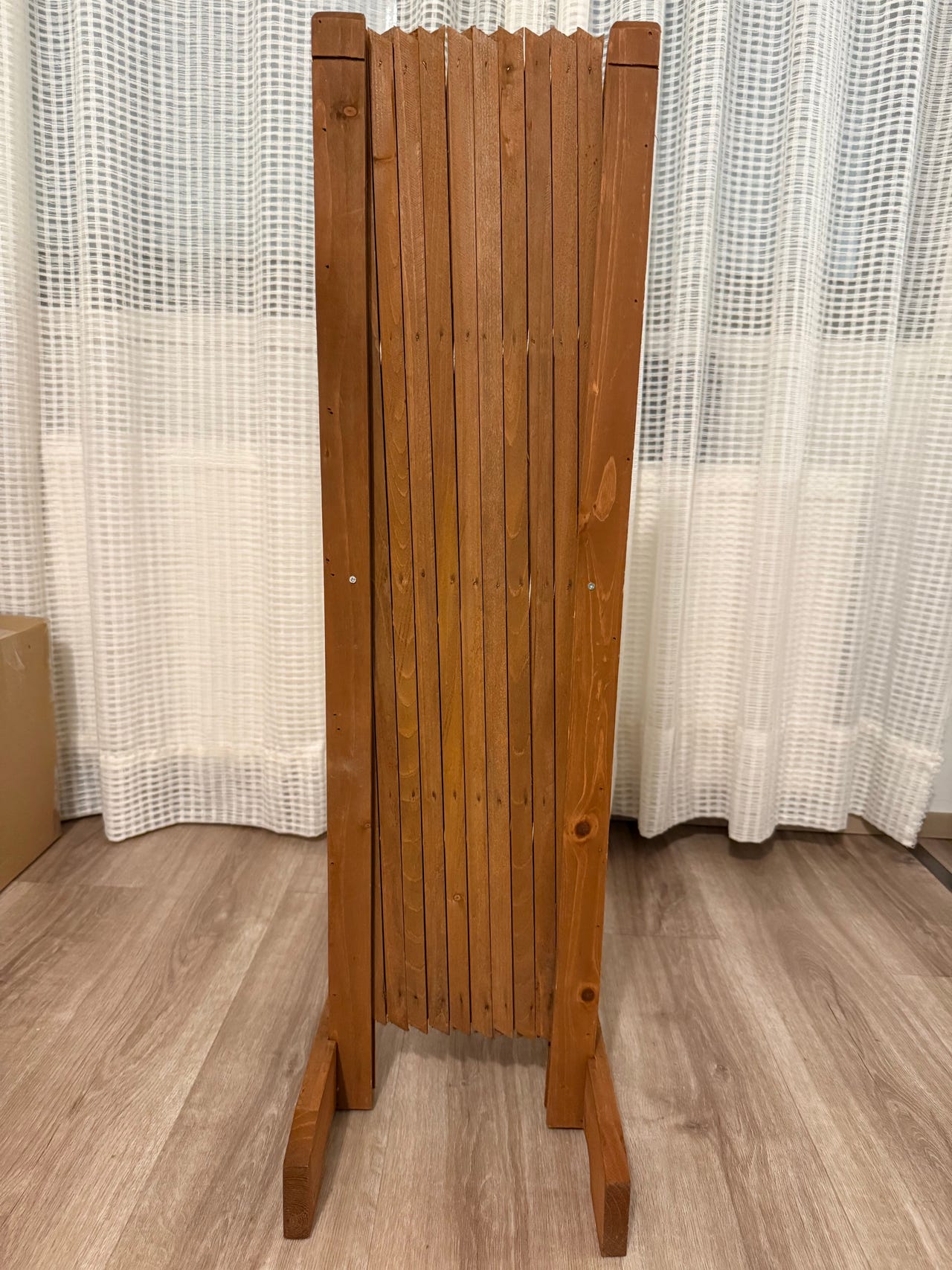 Taitettava puinen turvaportti / eläin- tai lapsiaitaus / Foldable ...