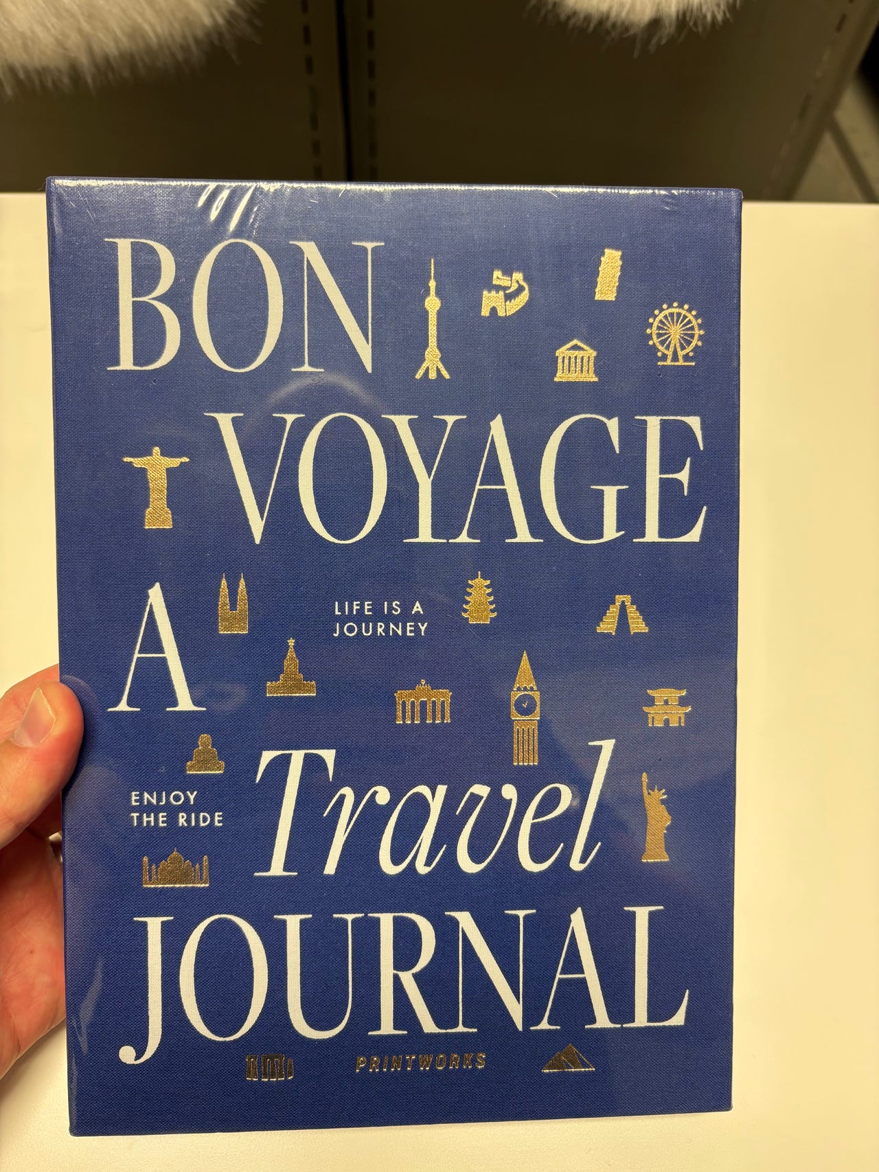 Bon Voyage Travel Journal – matkakirja / matkapäiväkirja (Printworks ...