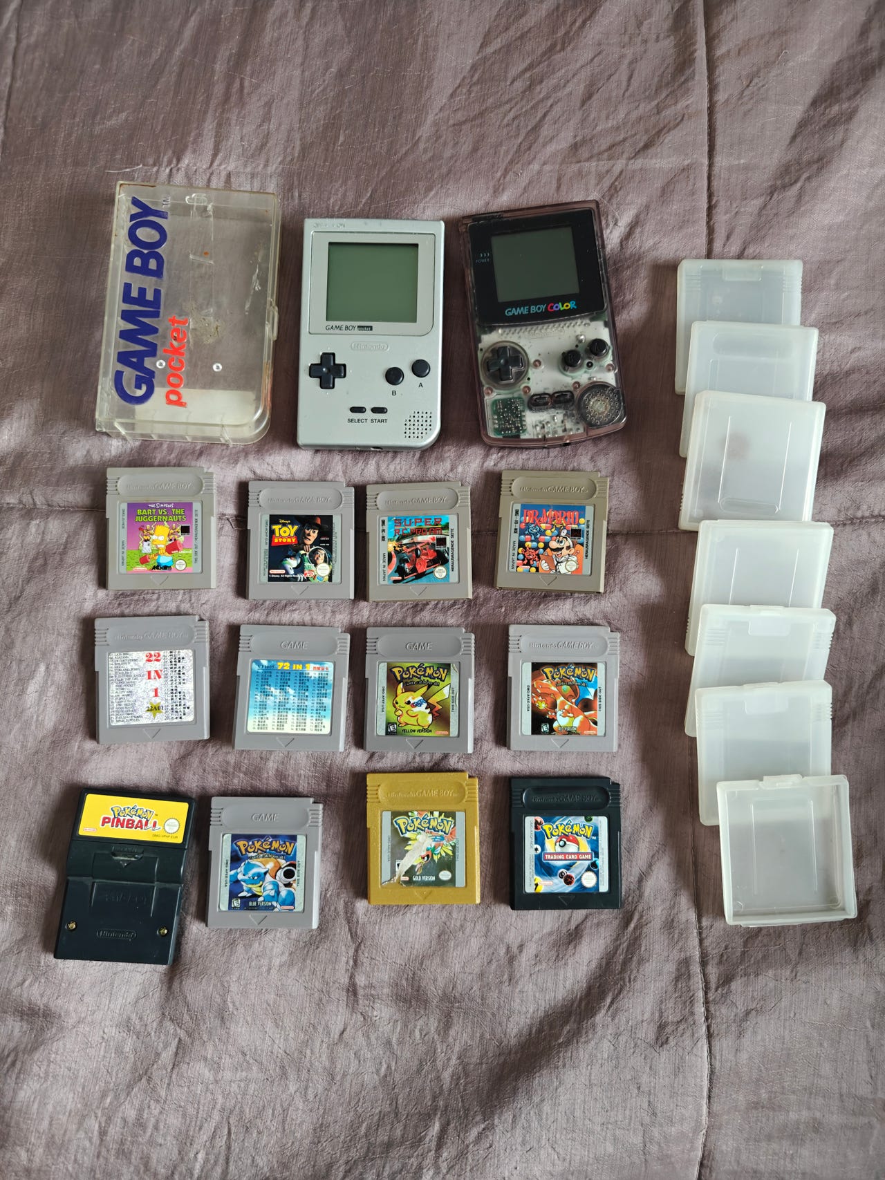 Gameboy Pocket, Gameboy color ja pelejä | Tori