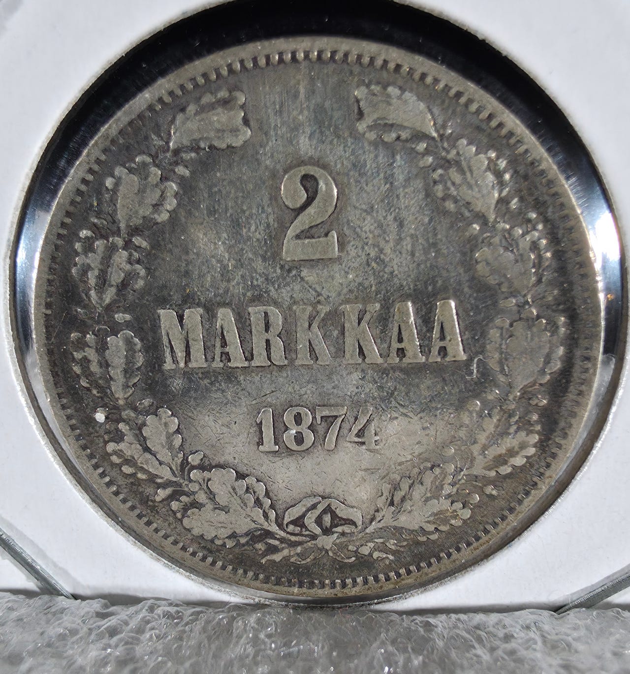 2 markkaa 1874 hopea | Tori