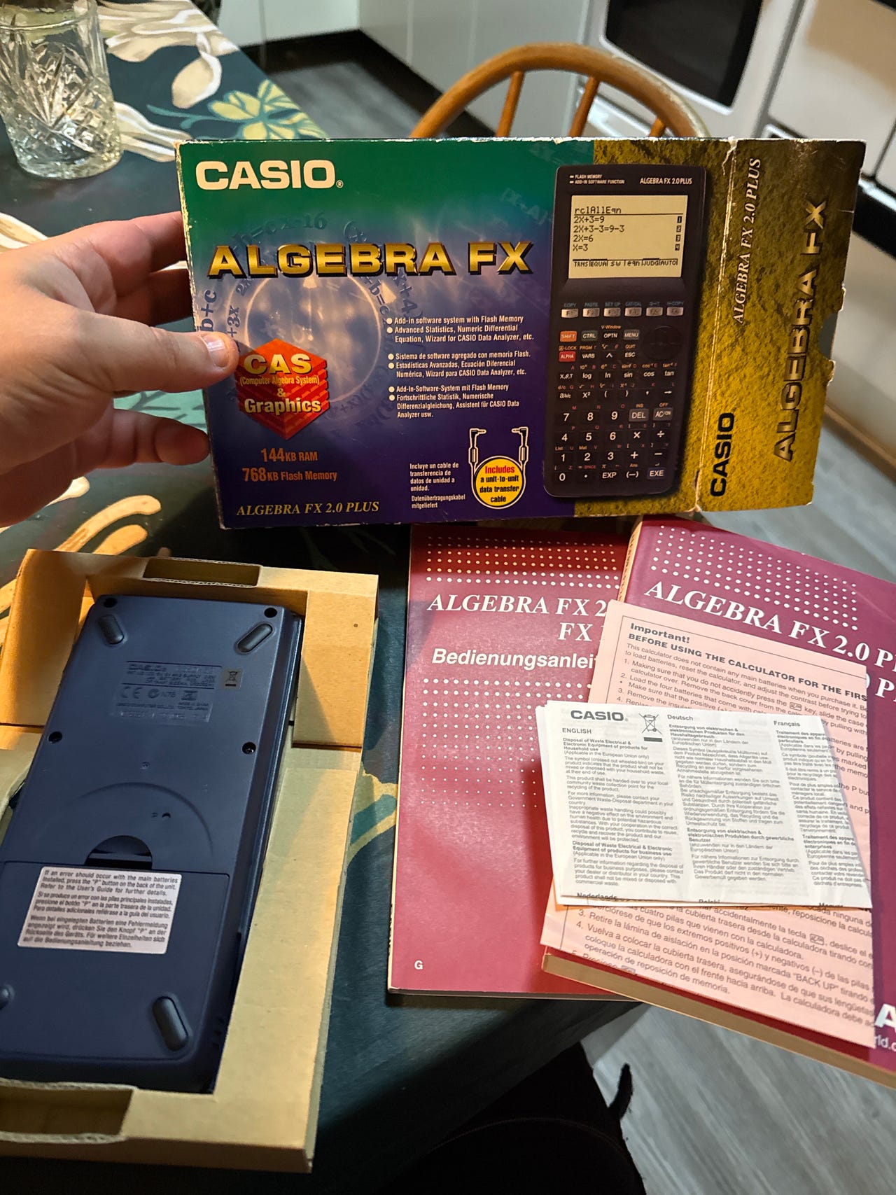 Casio Algebra FX 2.0 Plus – vanhempi graafinen CAS-laskin | Tori