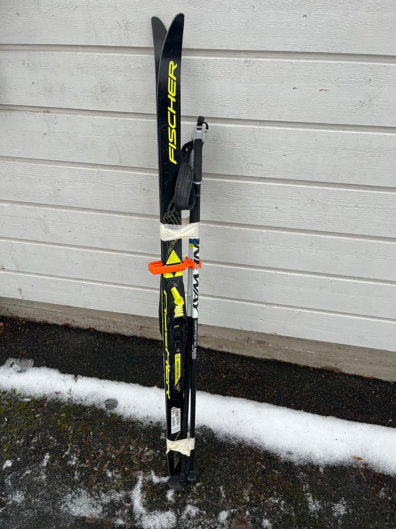 Fischer Diamond 120cn hiihtosukset ja sauvat (pitopohja, side nnn) | Tori