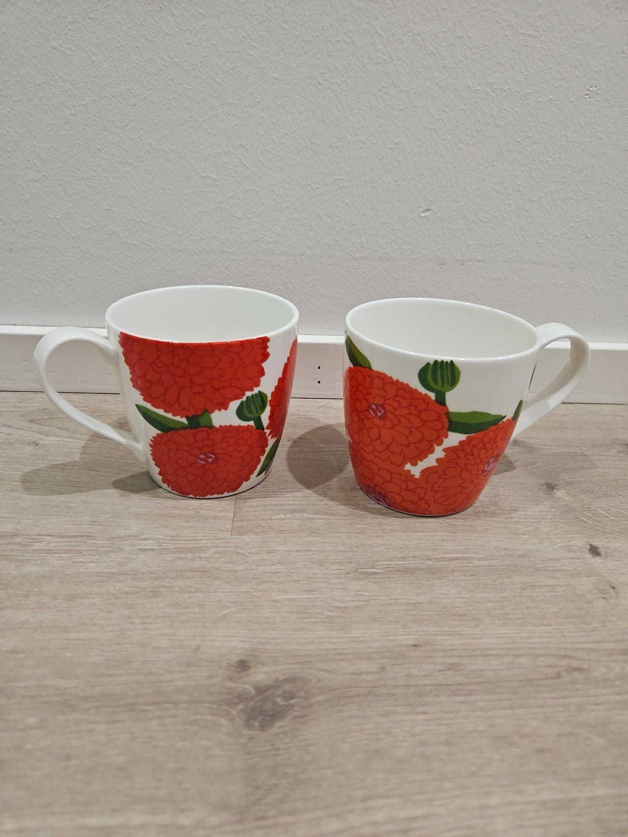 Punaiset Primavera mukit 2 kpl | Tori