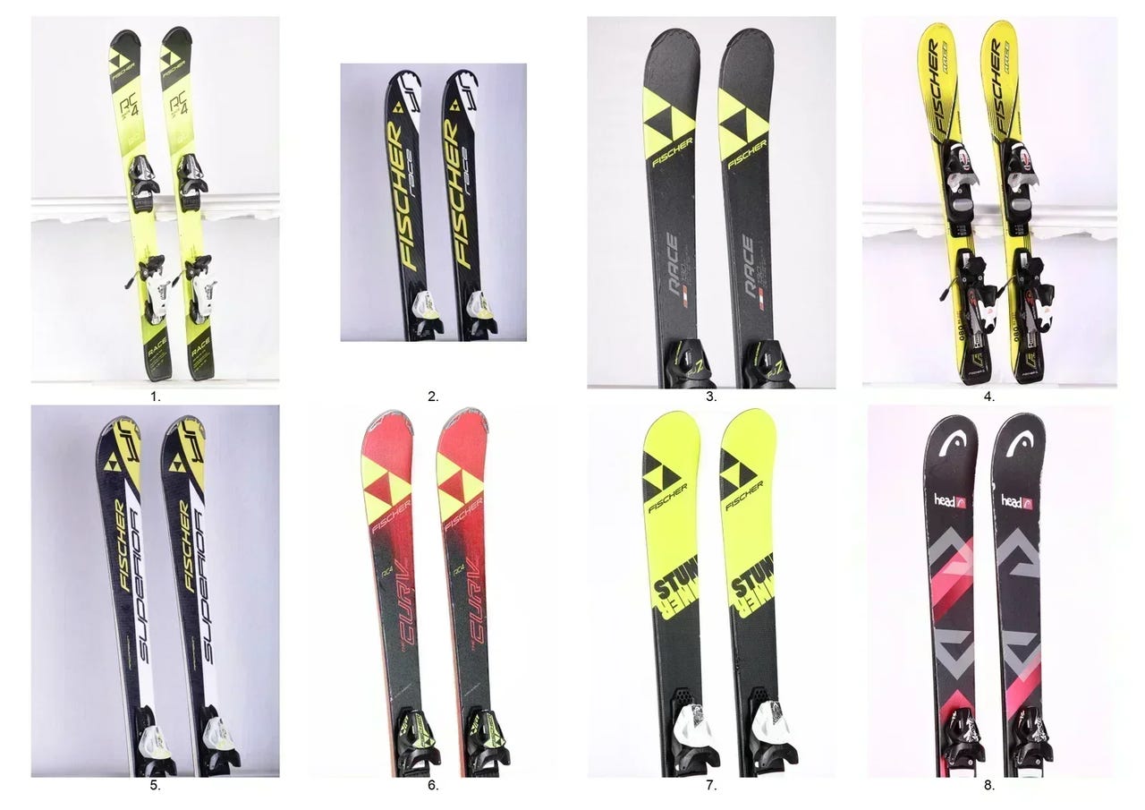 Lasten laskettelusukset FISCHER RC4 RACE, STUNNER, HEAD CADDY JR | Tori