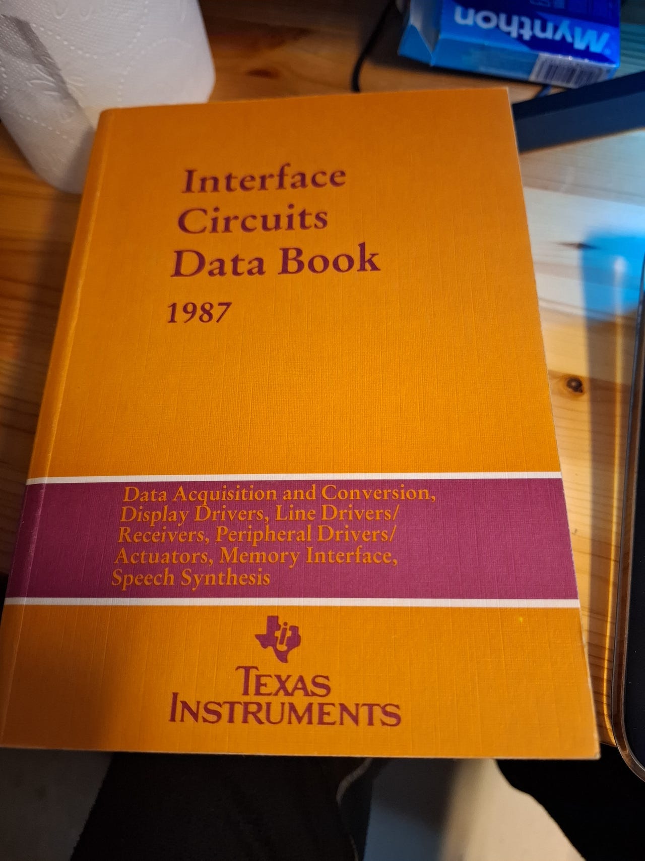 Texas Instruments Interface Circuits Data Book 1987 | Tori