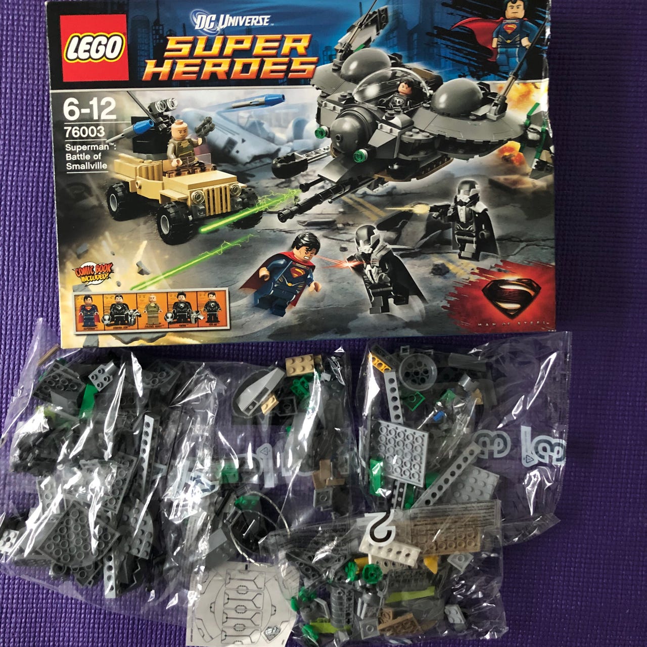 Lego DC Universe Super Heroes - Superman Battle of Smallville 76003 Lue ...