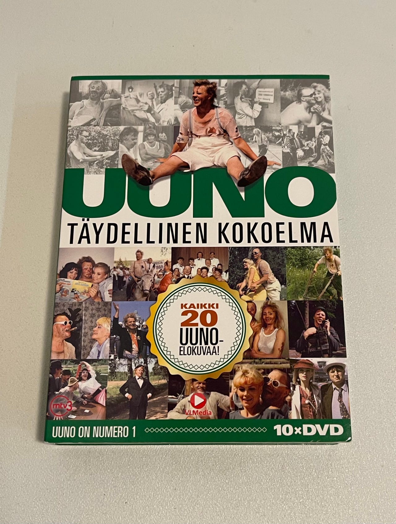 Uuno Turhapuro - Täydellinen kokoelma (10 x DVD) | Tori
