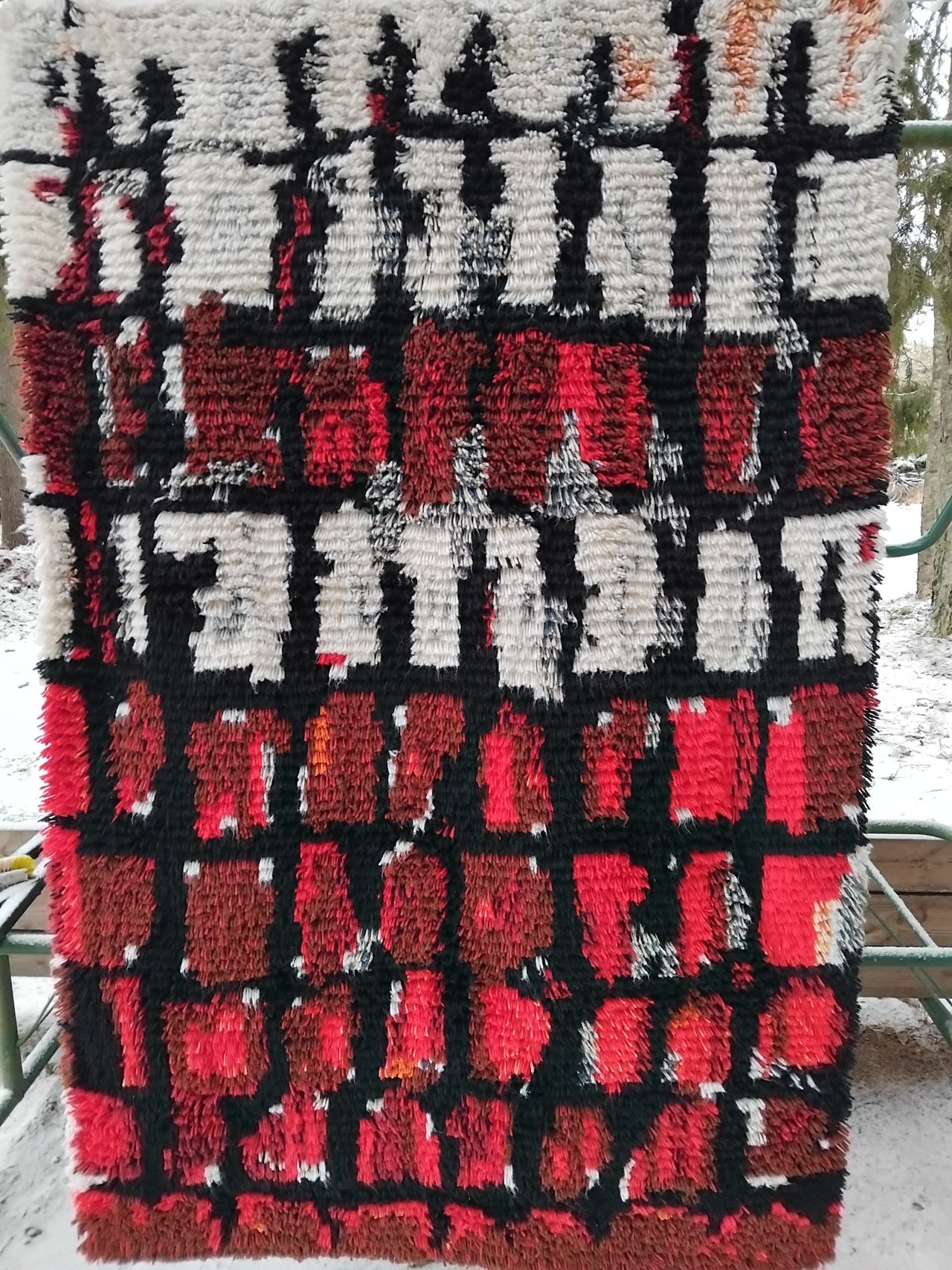 Ryijy 108x160cm, HIILLOS | Tori